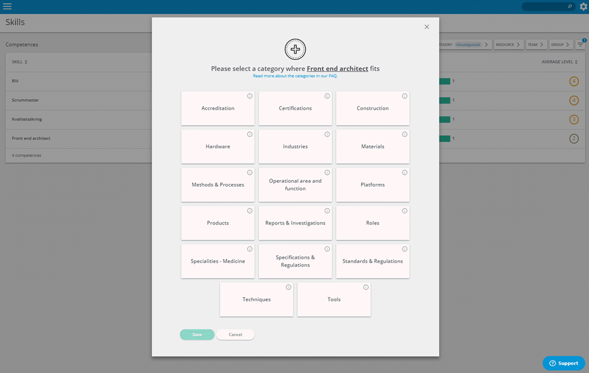 Extend roles, new login page, categorize skills and more! - Cinode