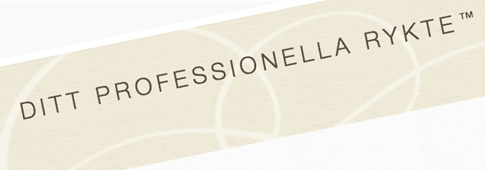 Vill du veta mitt rykte? - Cinode