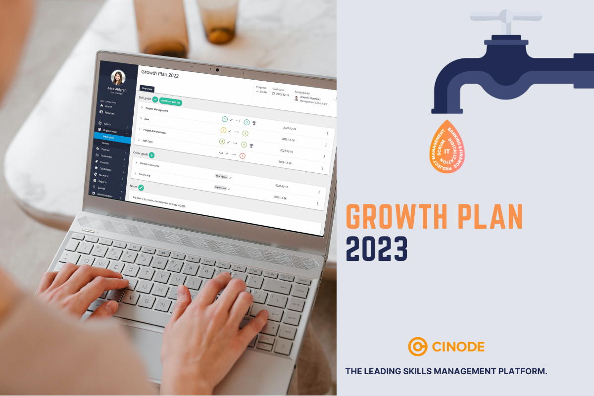Flying start 2023 - how to succeed with your skills growth plan - Cinode