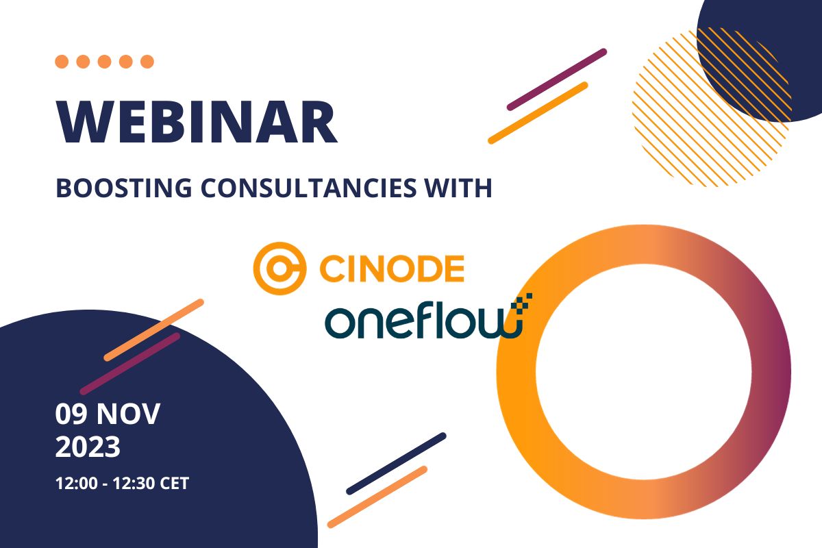 Cinode and Oneflow boost consultancies together - Cinode Cinode and Oneflow boost consultancies together - Cinode