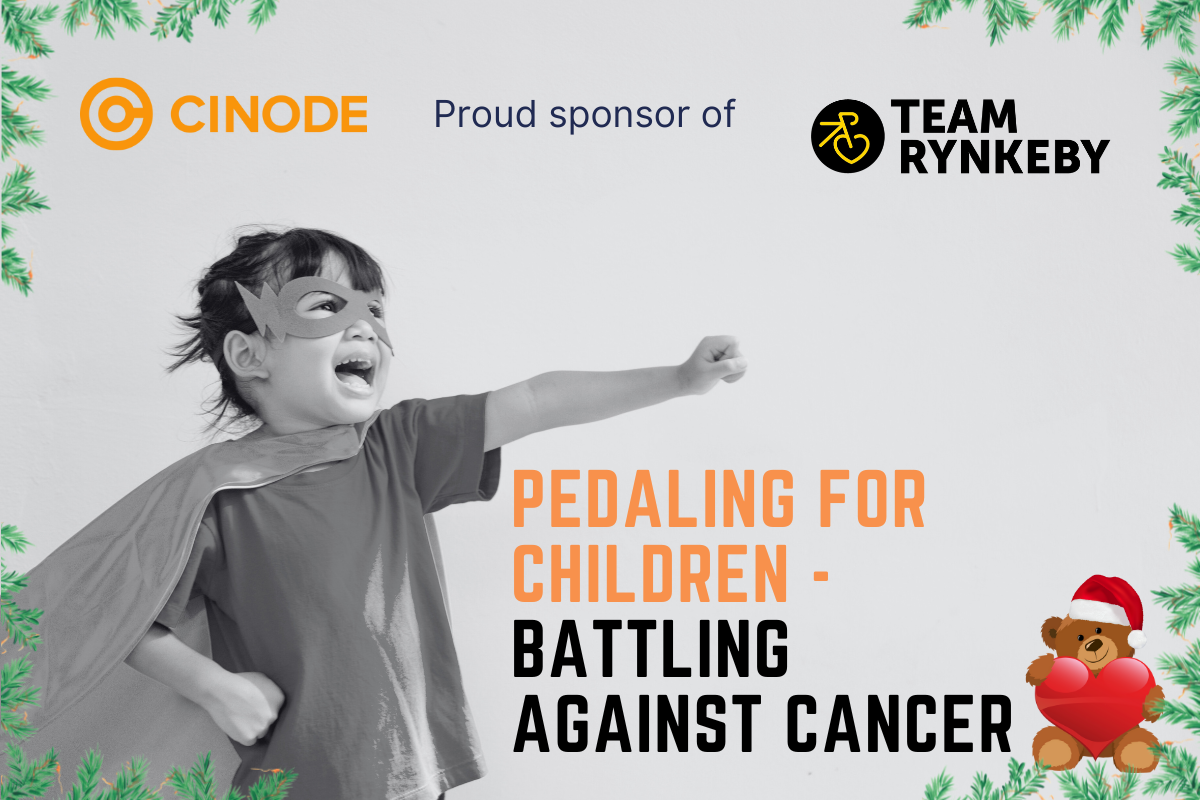 Cinode wishes Merry Christmas and is honored to support Team Rynkeby ...